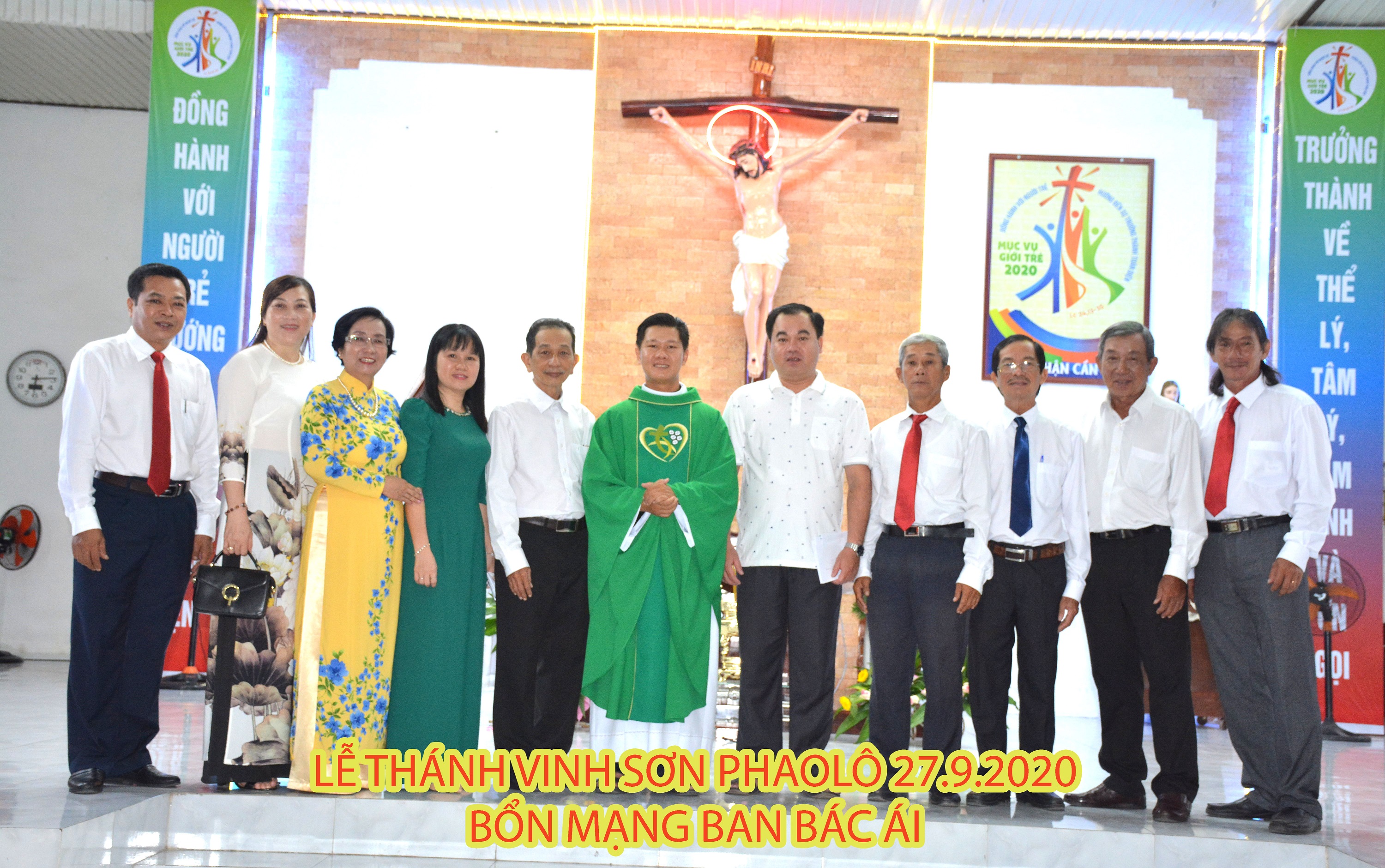 [Giáo xứ Lộ 20]LỄ THÁNH VINH SƠN PHAOLÔ (27.9) - BỔN MẠNG BAN BÁC ÁI HỌ ...